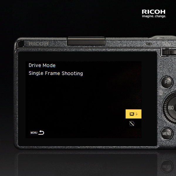 RICOH Function & Menu : Drive mode