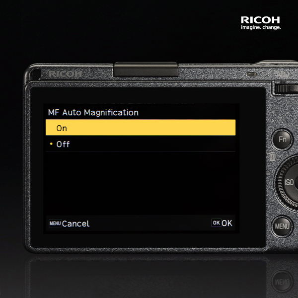 Ricoh Function & Menu : MF Auto Magnification Setting