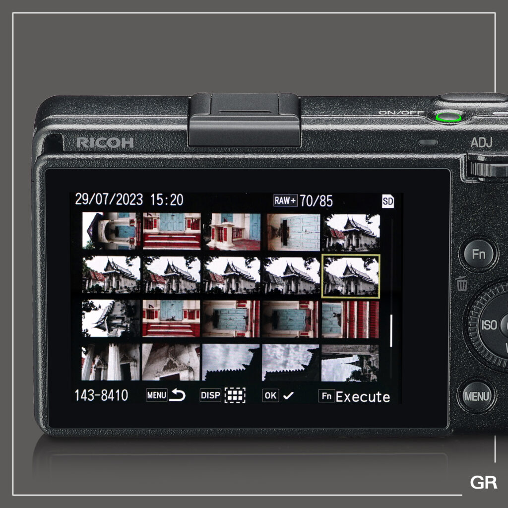 GR HOW TO : RAW DEVELOPMENT สามารถเลือกแปลงไฟล์ได้ครั้งละหลายภาพ